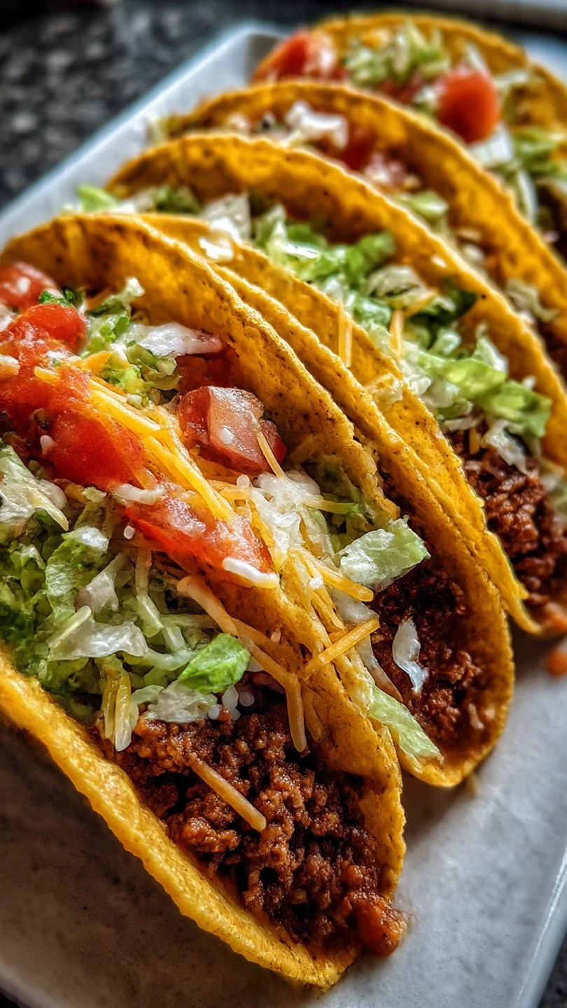Crispy Beef Tacos