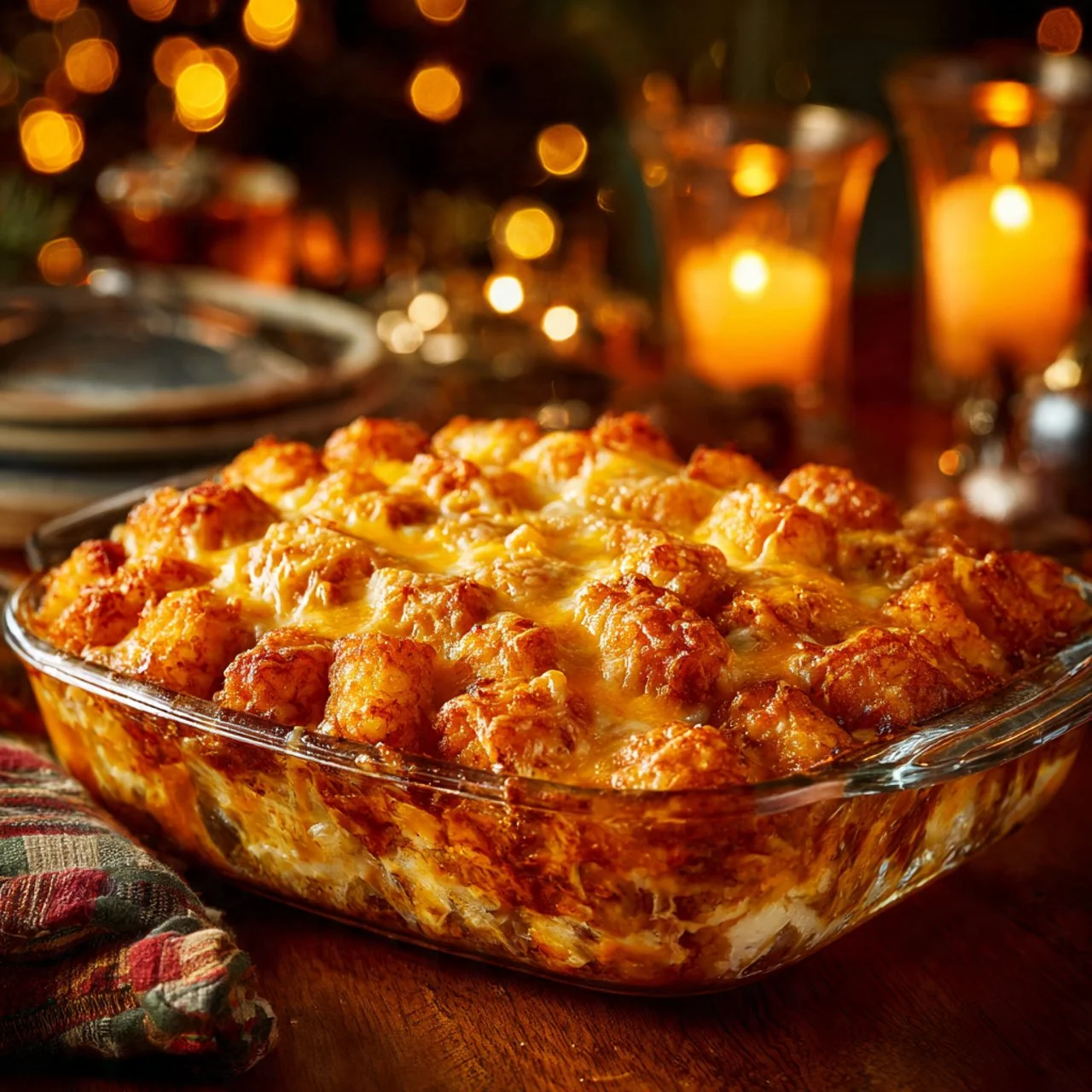 Chili Cheese Tater Tot Casserole: A Family Favorite Dish!