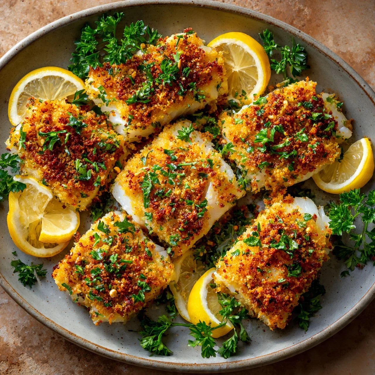 Easy Crispy Baked Cod Recipe with Fresh Herb Crust Perfect for ...