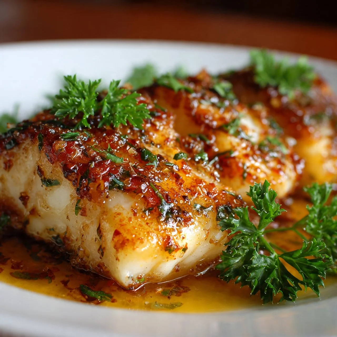 Easy Honey Baked Cod